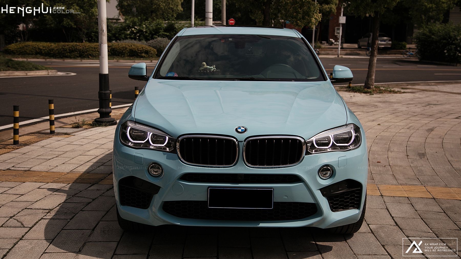 宝马X6 ｜AX-高亮海风蓝