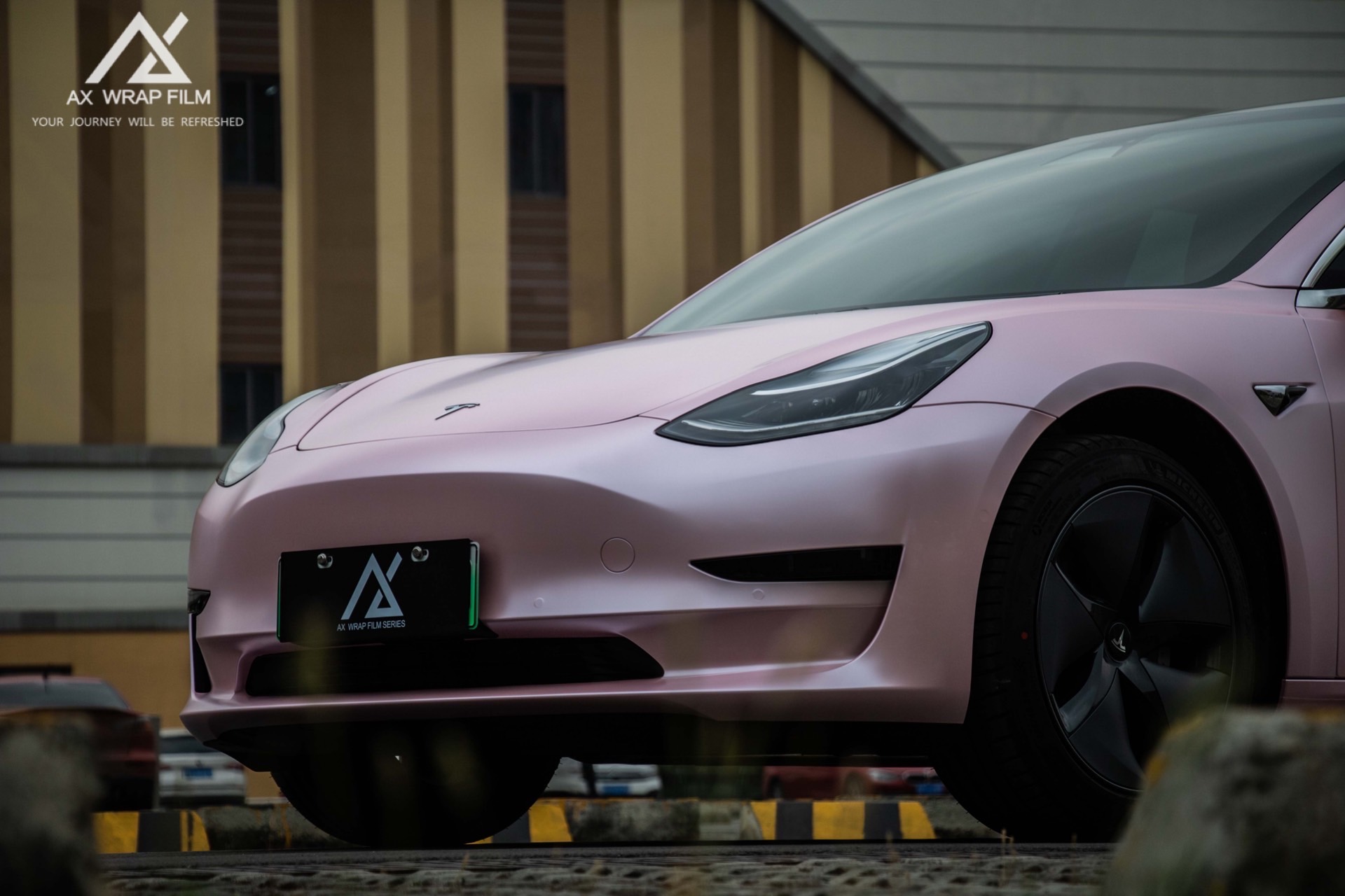 特斯拉 ｜AX-电光樱花粉