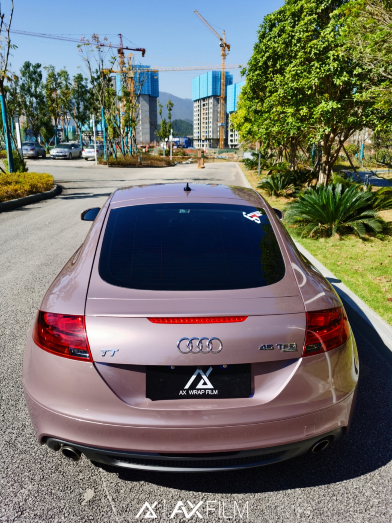 奥迪 TT｜AX-PET冰莓粉