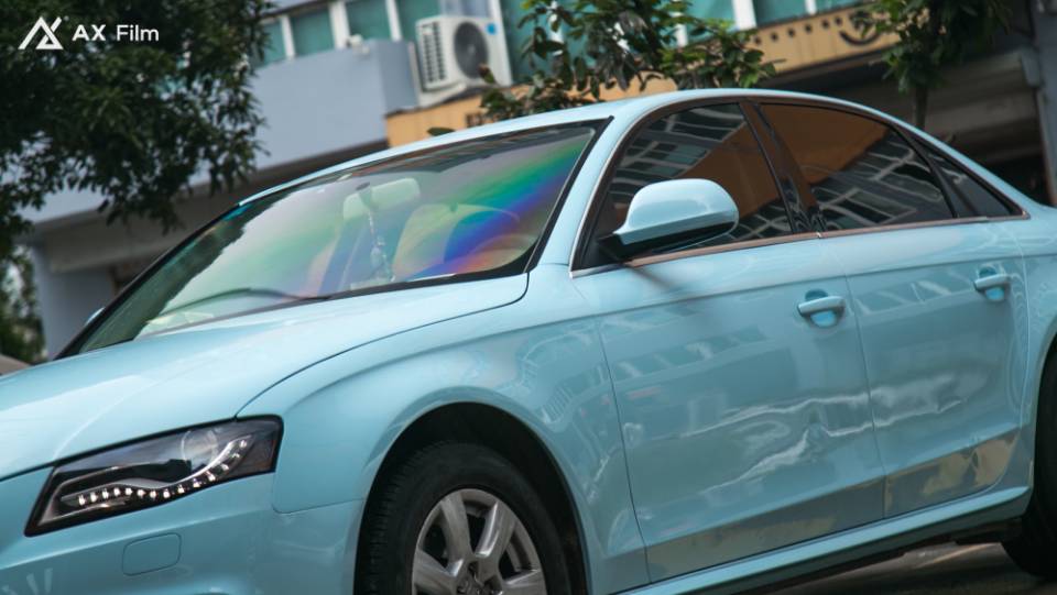 奥迪A4L｜AX-原厂系列·冰川蓝（PET）