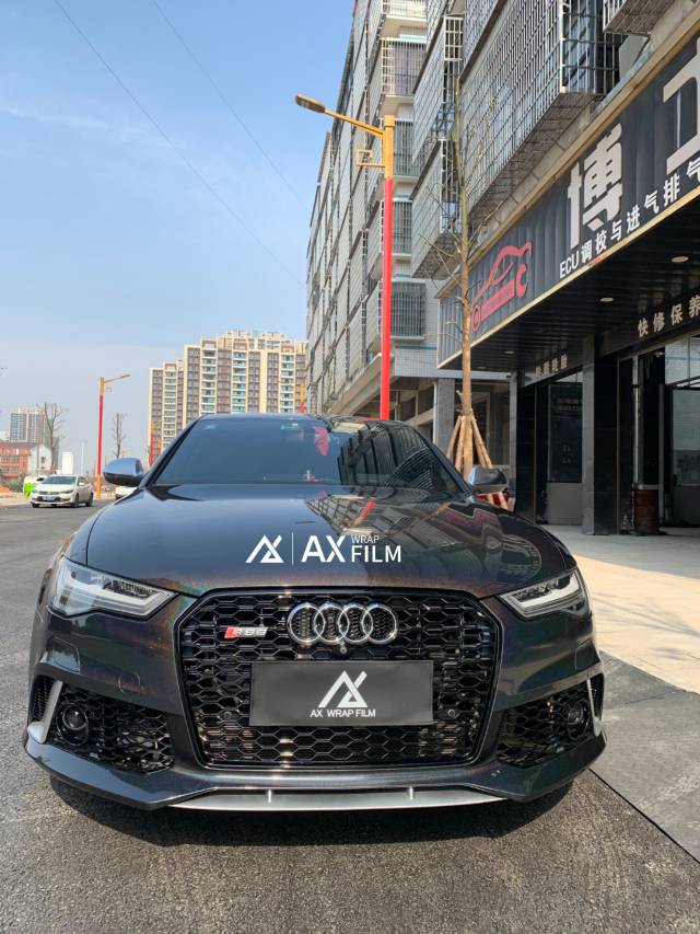 奥迪A6L｜AX-镭射闪黑