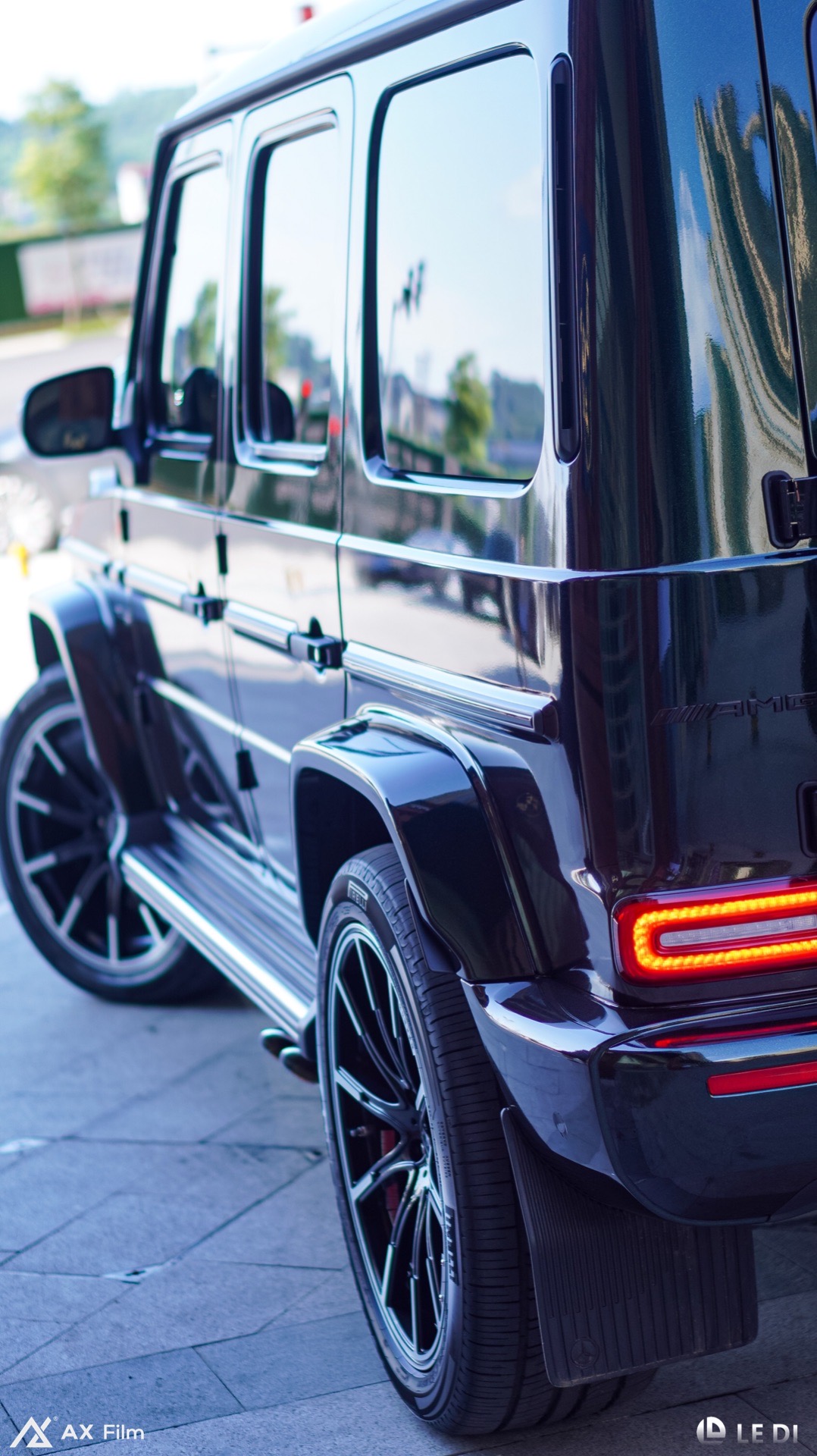 AMG G63 PET祖母石绿