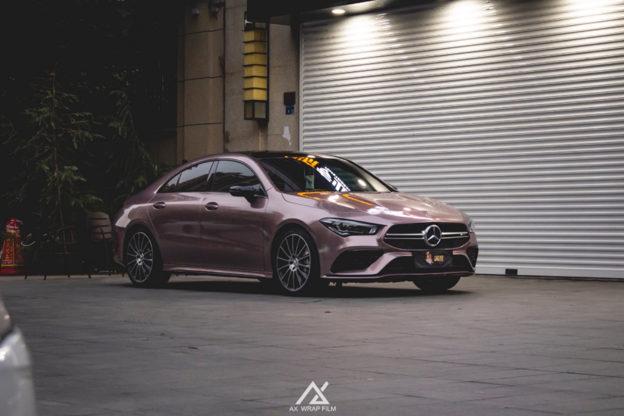 奔驰 CLA35｜AX-冰莓粉