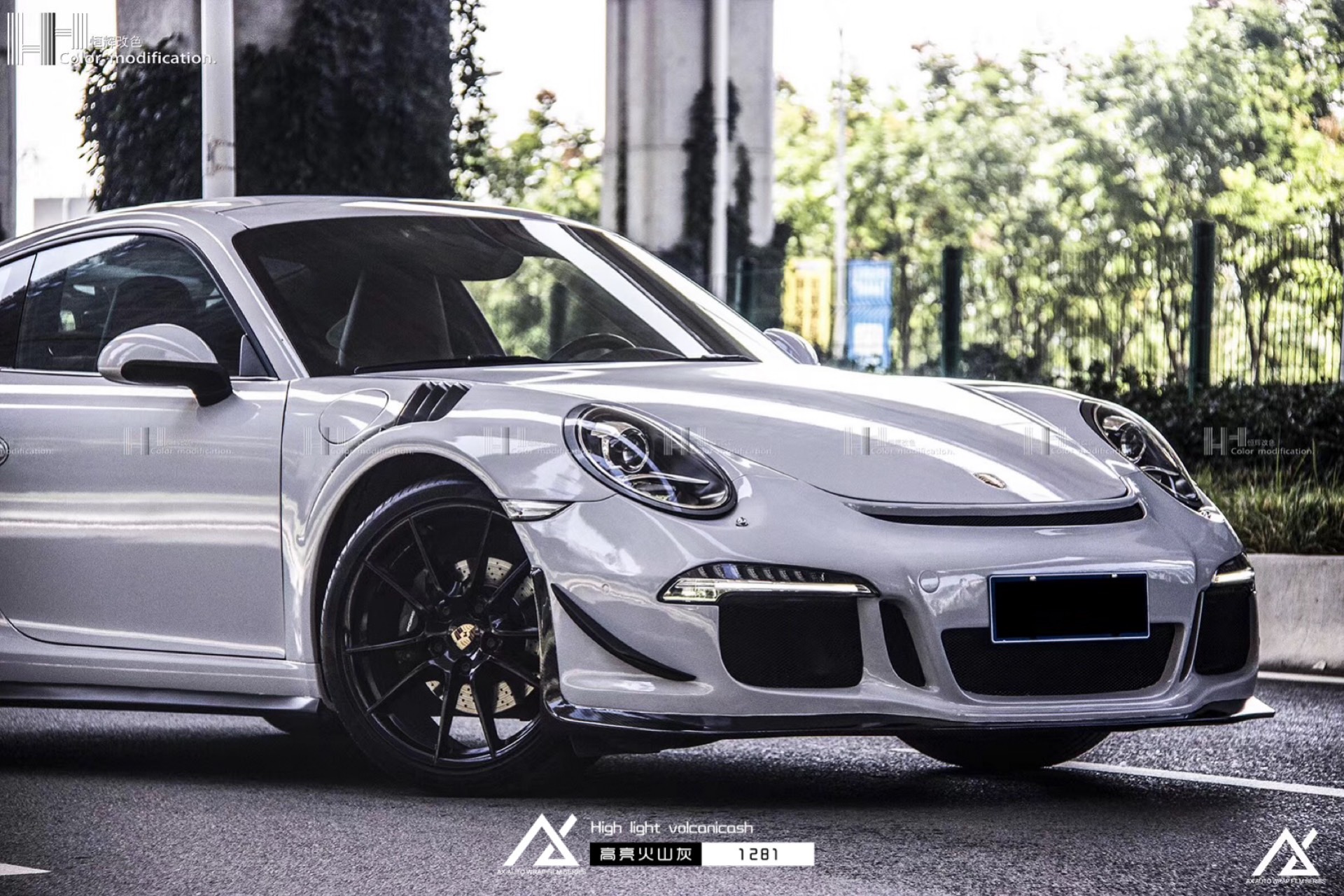 保时捷911|AX-高亮火山灰