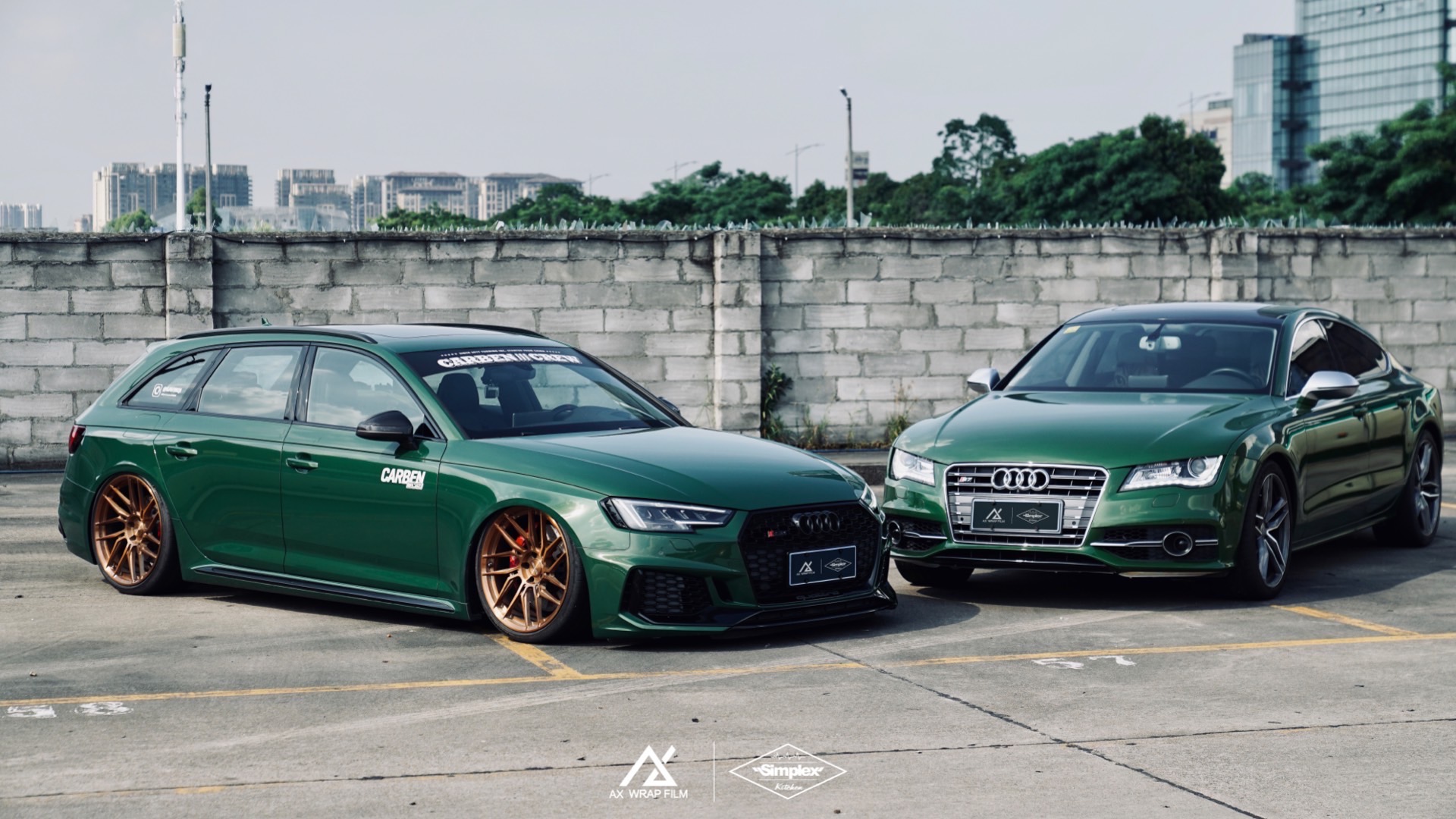 奥迪S4 ｜AX-索诺玛绿