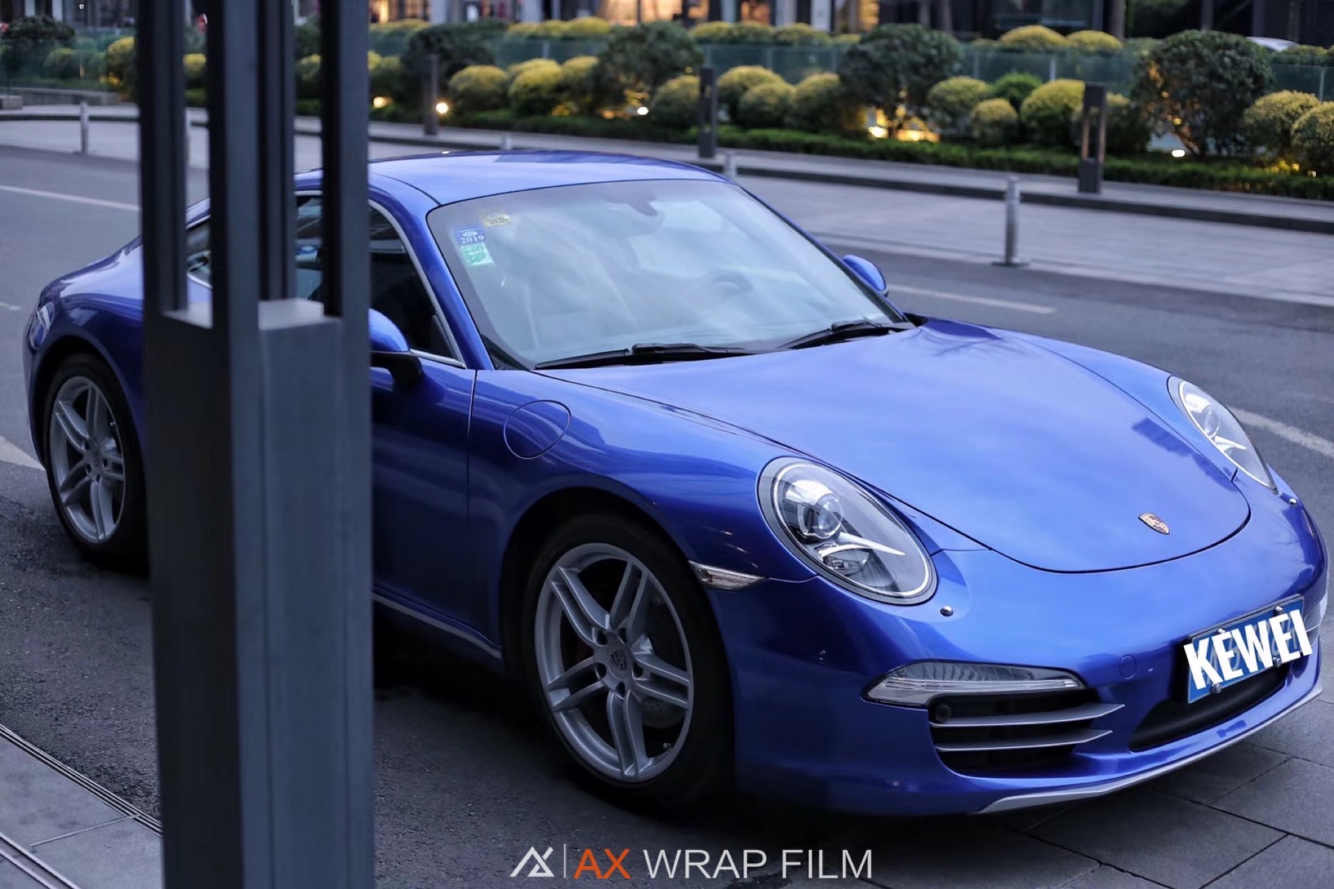 保时捷911 ｜AX-波尔蒂芒蓝