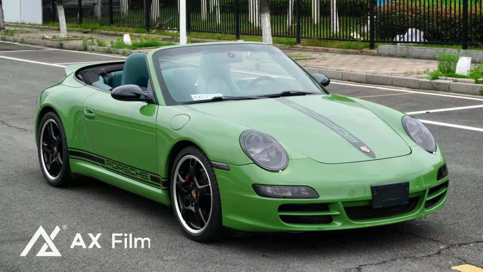 保时捷911｜AX-PET橄榄绿