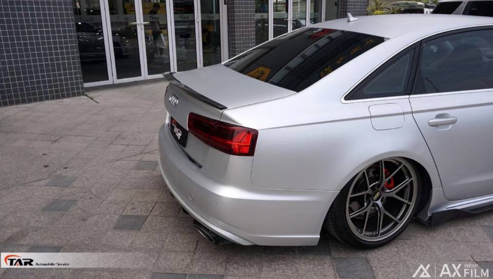 奥迪A6｜AX-PET亚面电镀金属银