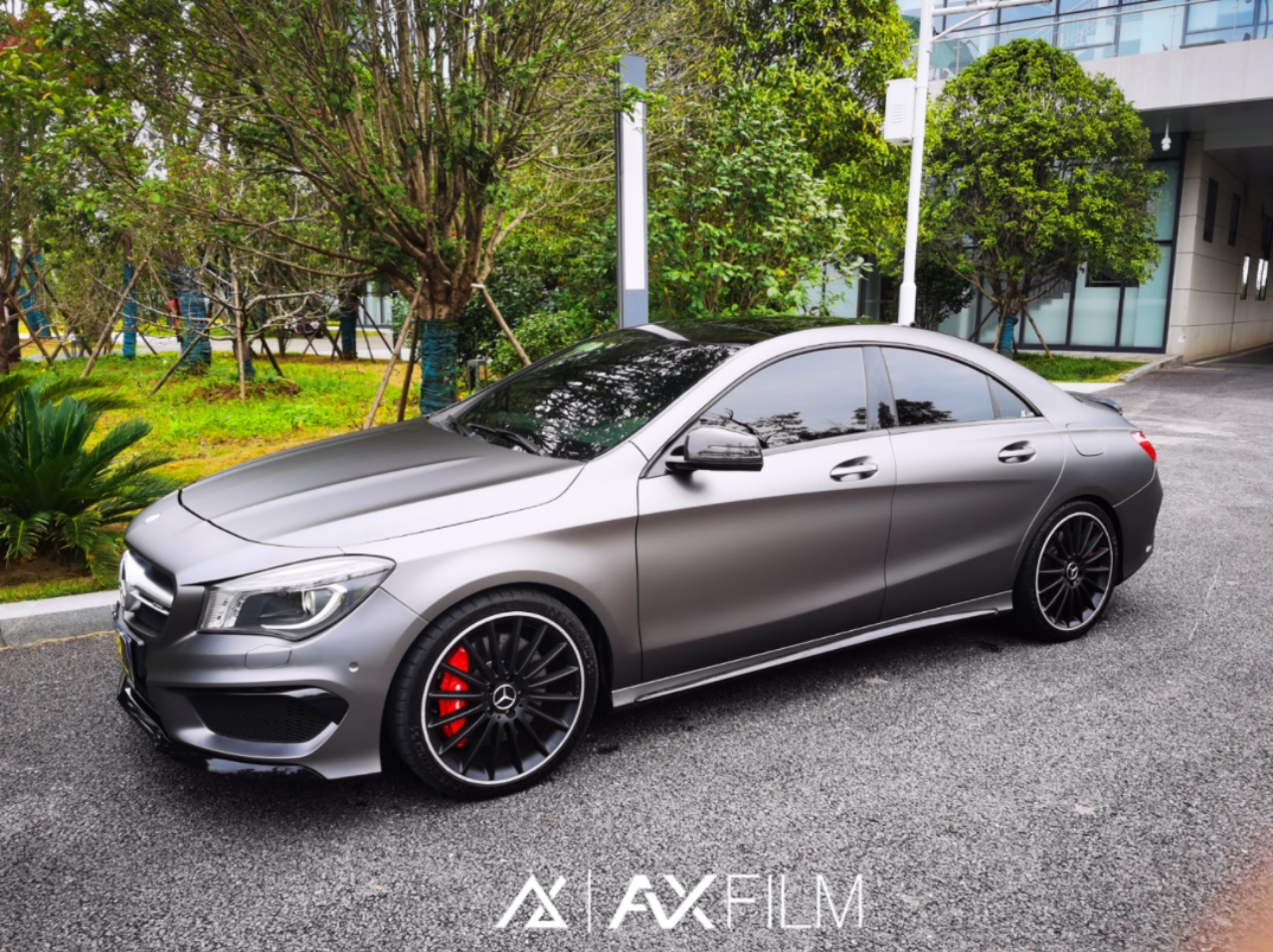 奔驰 CLA45｜AX-AMG山灰