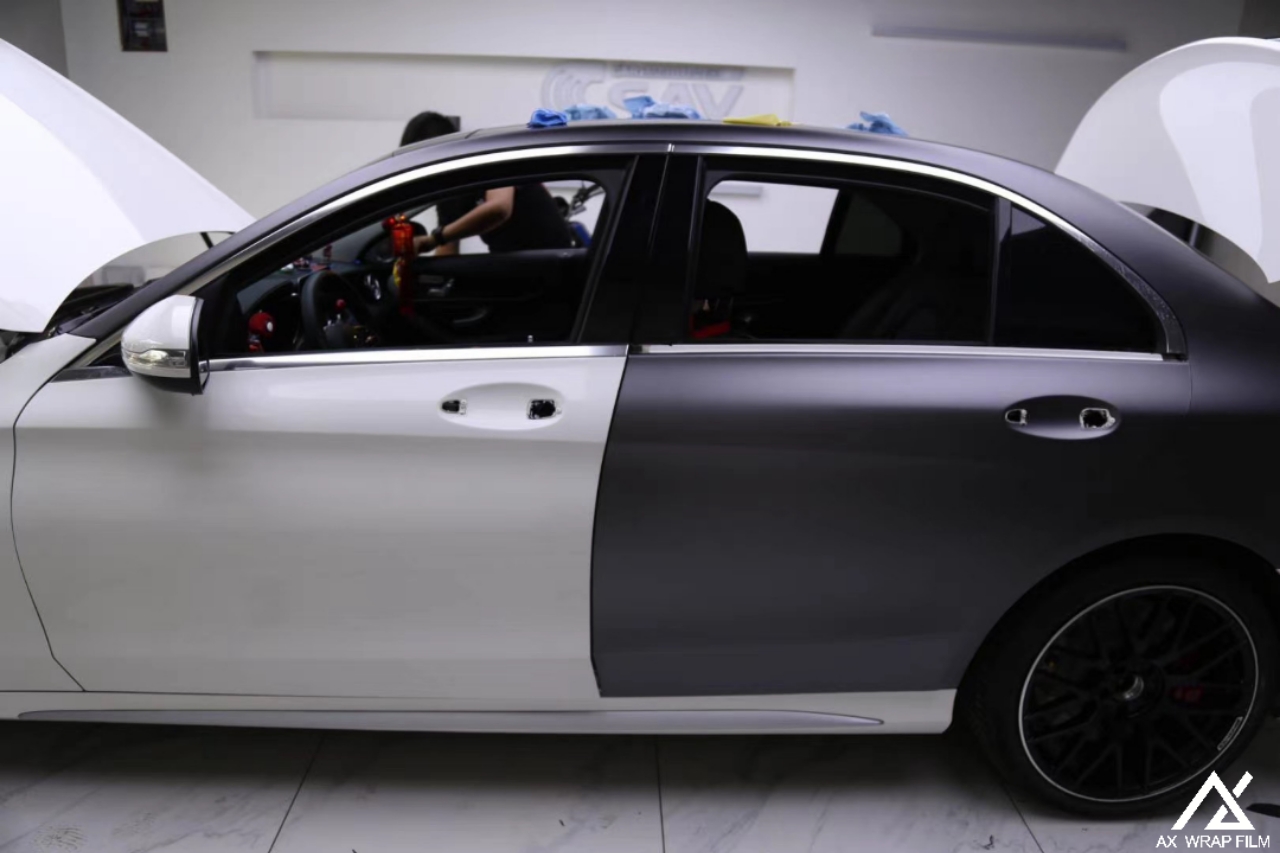 奔驰 C63｜AX-AMG山灰