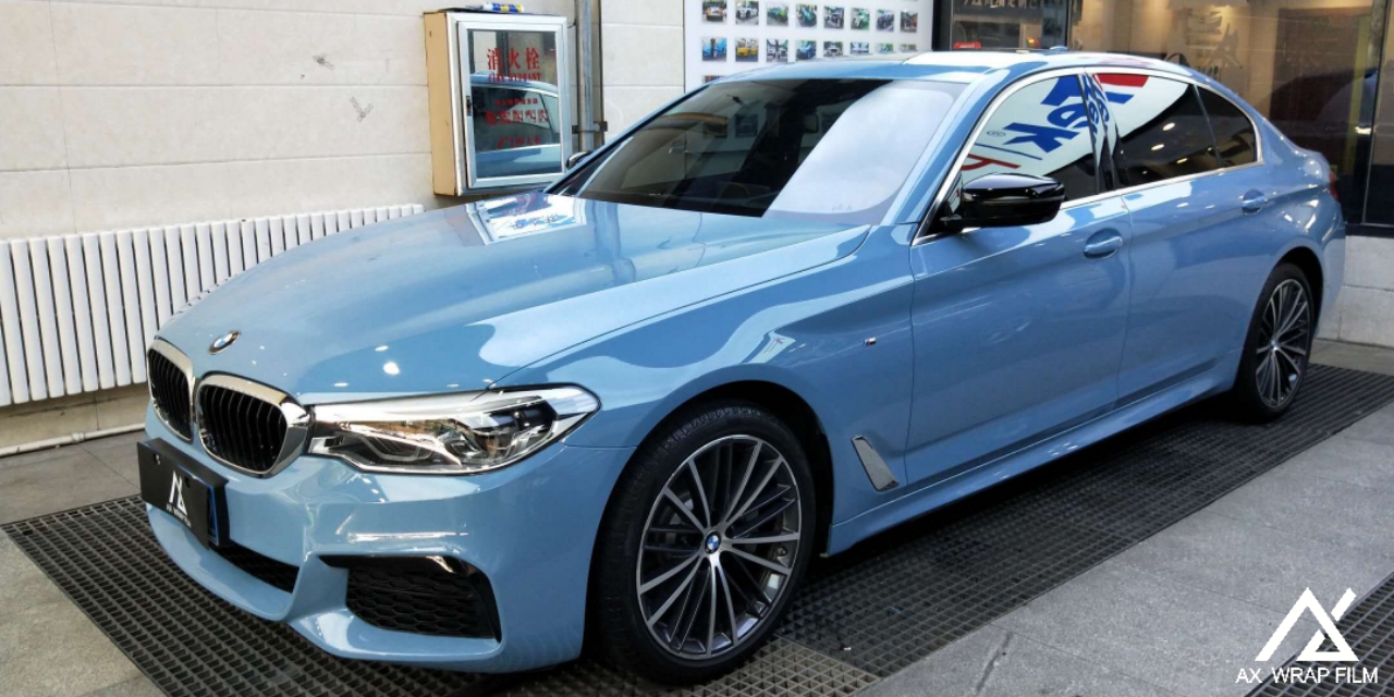 宝马 530Li｜AX-PET瓷器蓝