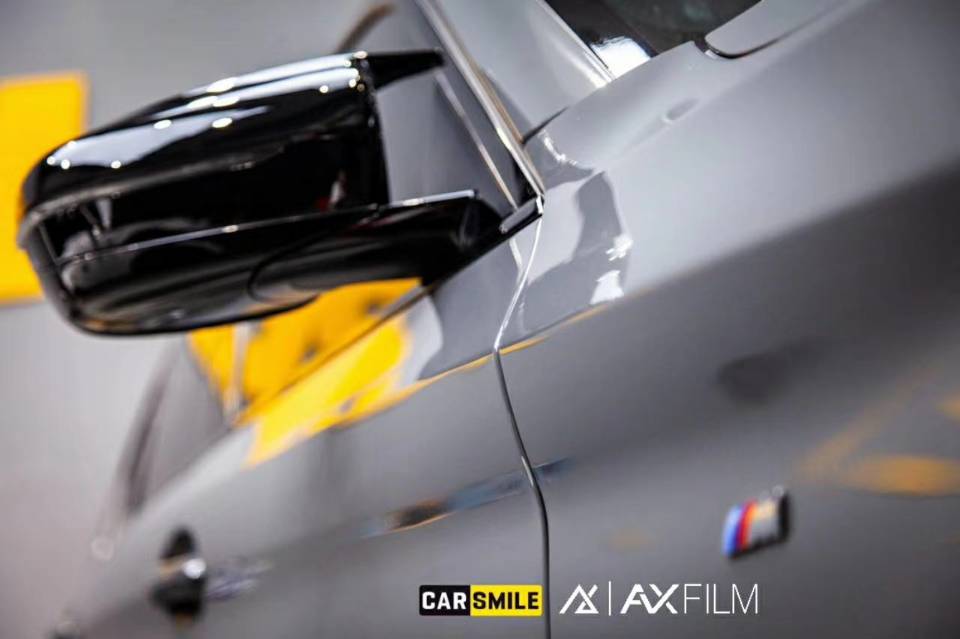 宝马530Li｜AX-PET高亮深灰