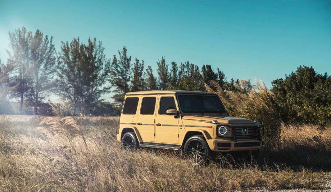 奔驰G63｜AX-PET原厂沙漠黄