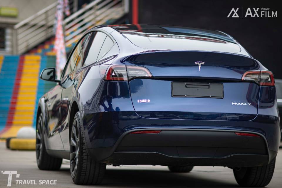 特斯拉ModelY｜AX-丹泉石蓝
