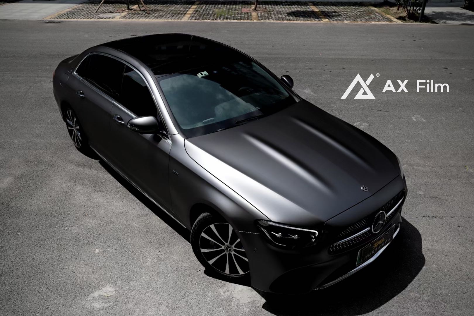 奔驰E350混动版 | AX-山灰