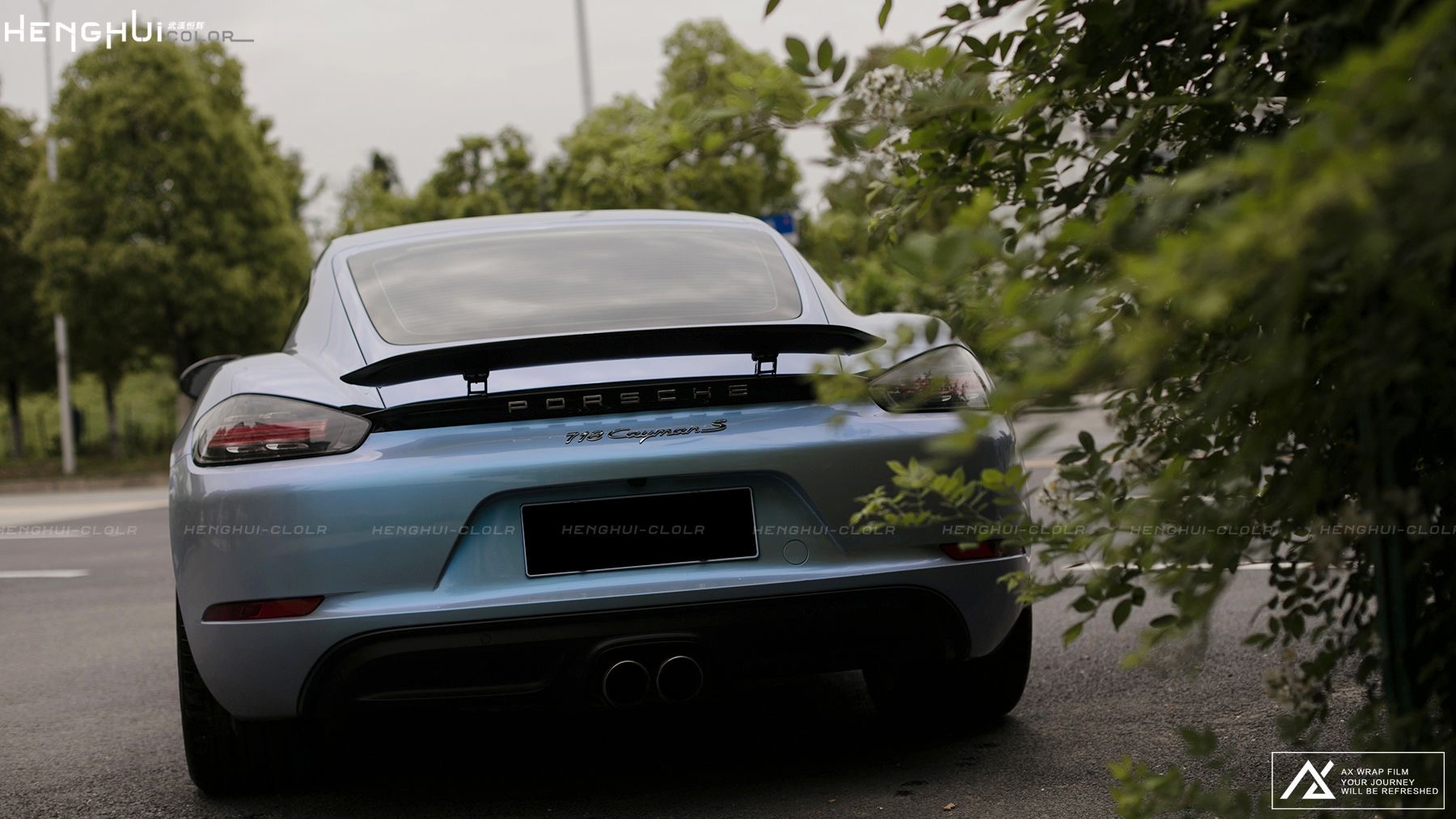 保时捷718 ｜AX-变色龙岩石灰