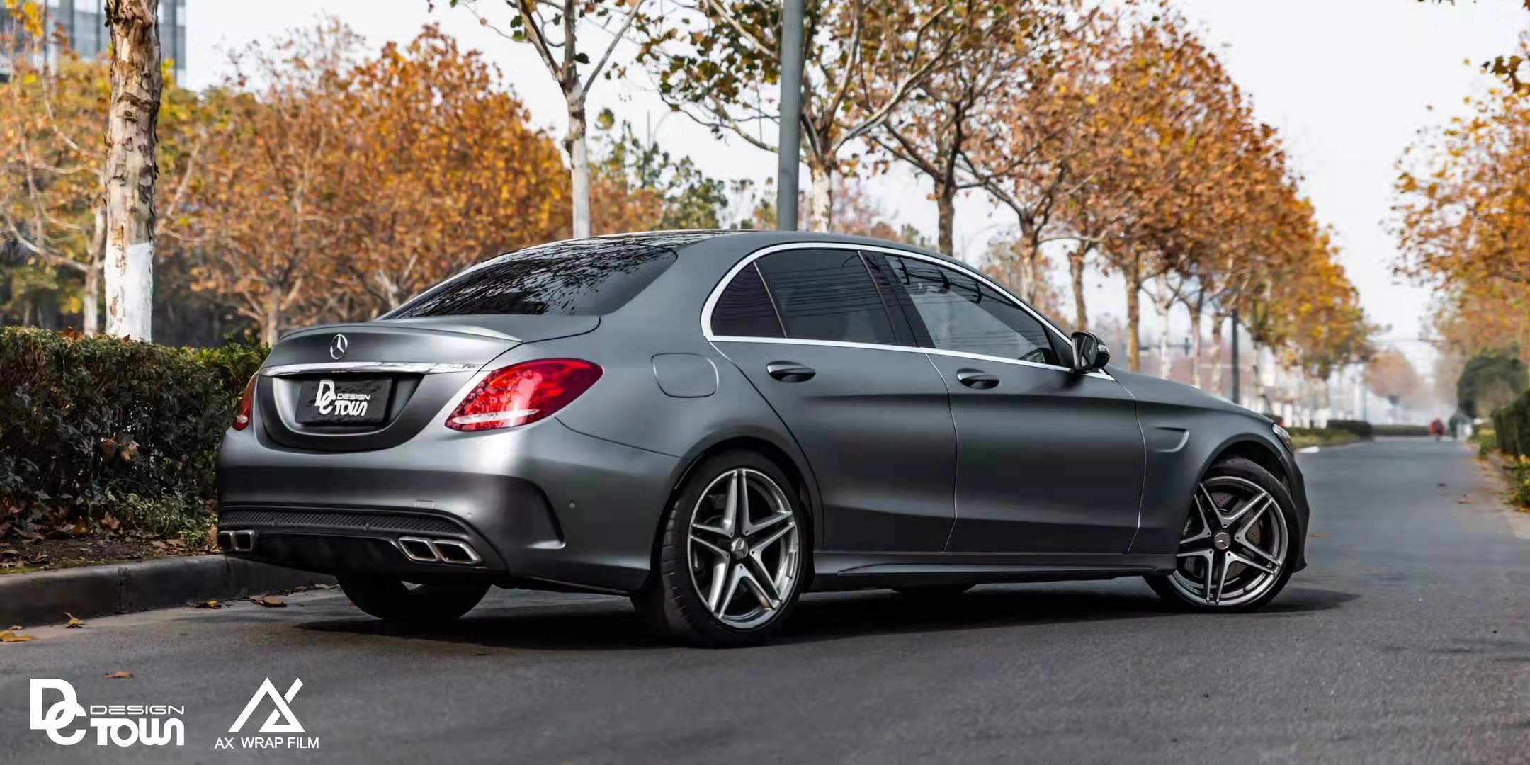 奔驰C63｜AX-AMG山灰