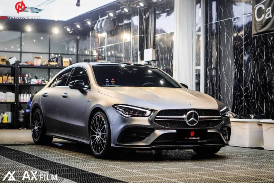 奔驰CLA35｜AX-AMG山灰