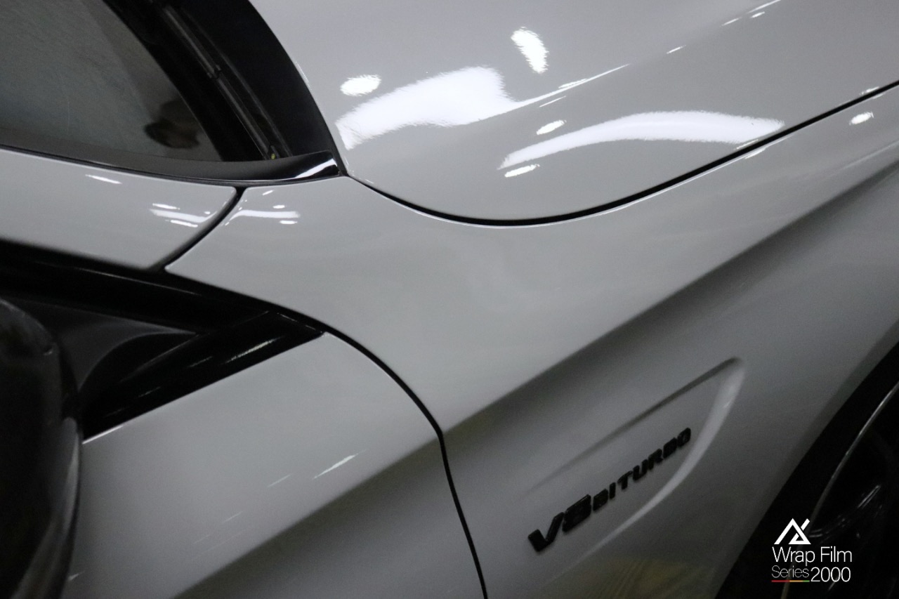 奔驰C200L|AX-高亮火山灰