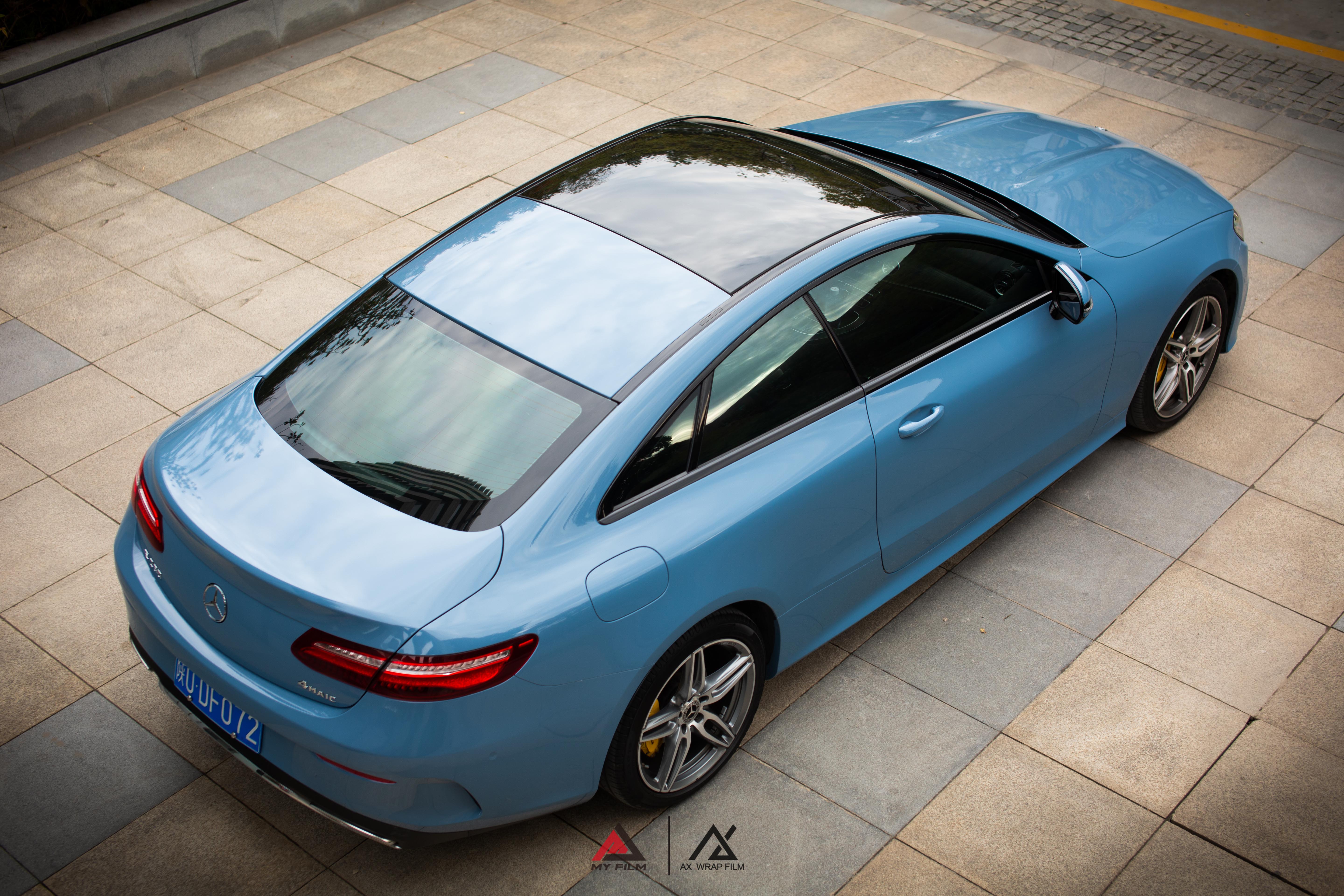 奔驰E coupe | AX-瓷器蓝