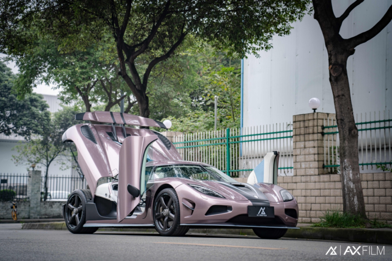 科尼赛克 Agera R｜AX-PET冰莓粉