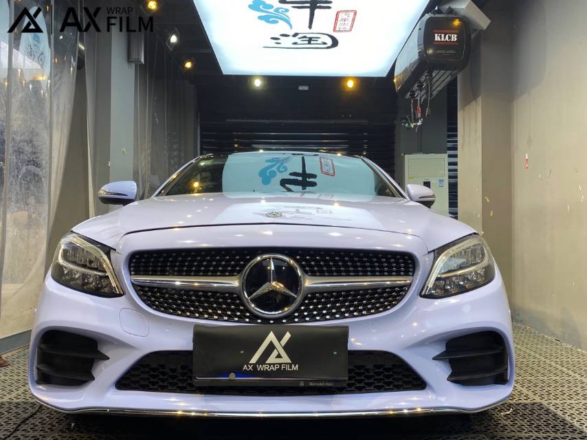 奔驰C260｜AX-亮迷雾蓝