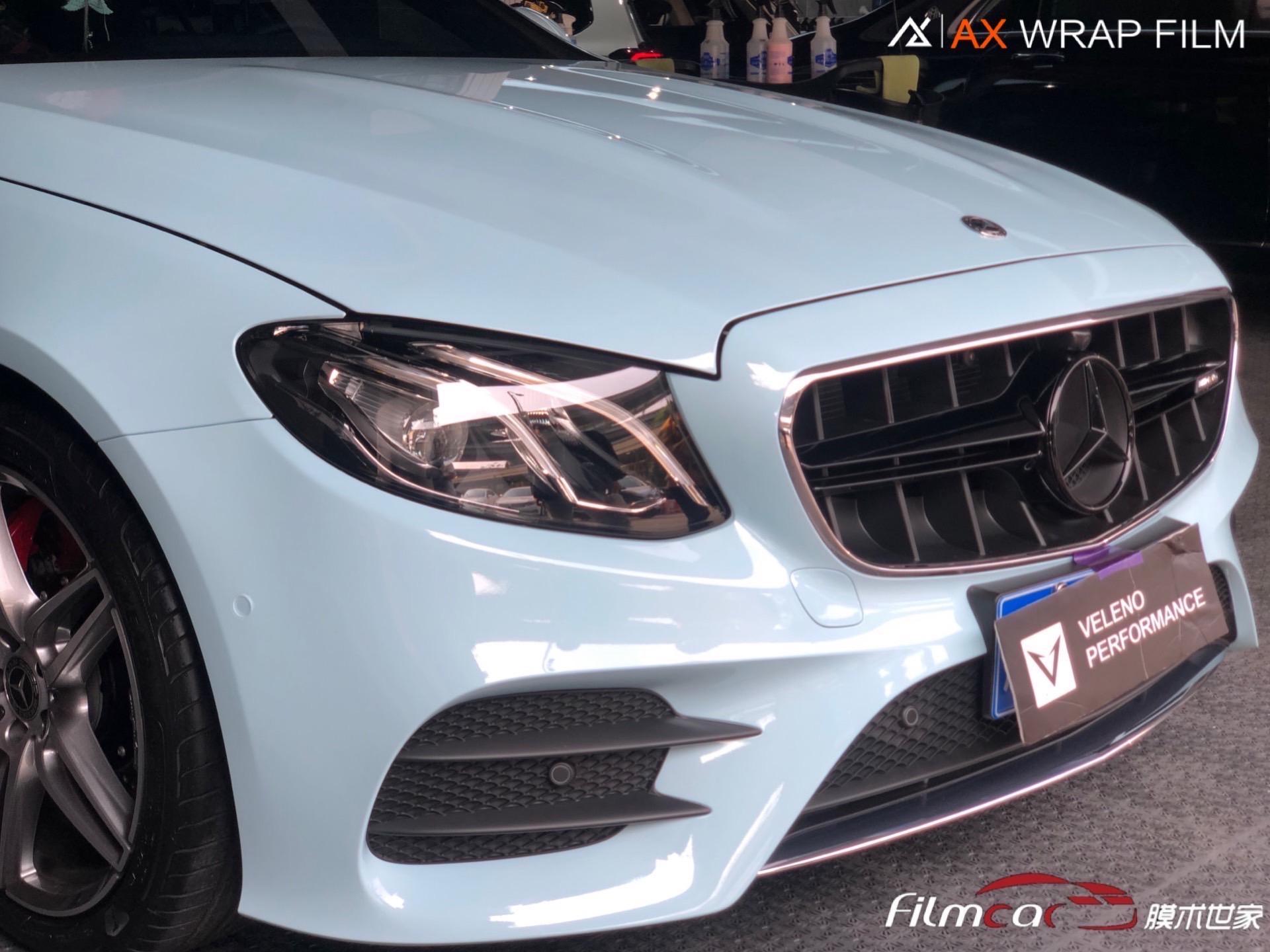 奔驰E53 ｜AX-冰川蓝