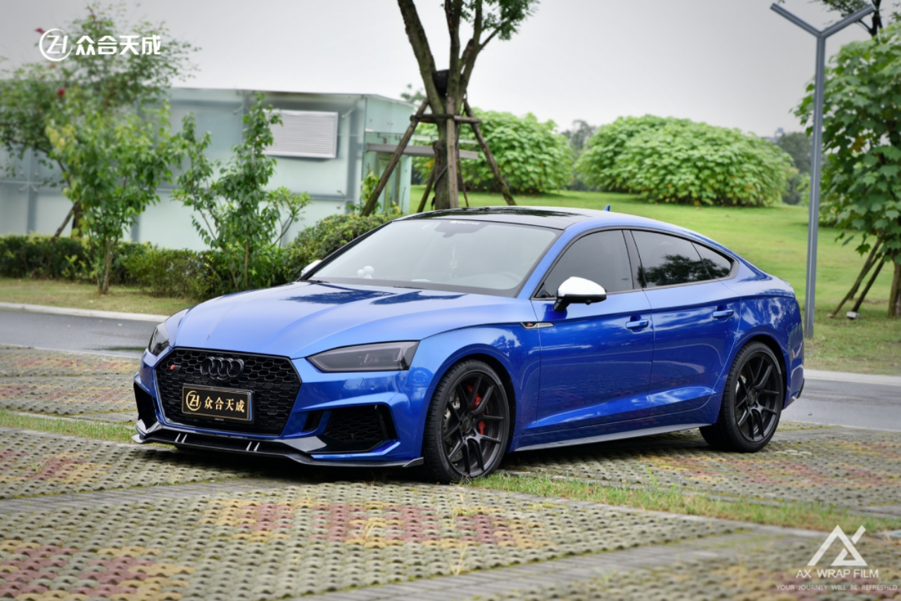 奥迪S5｜AX-PET雪邦蓝