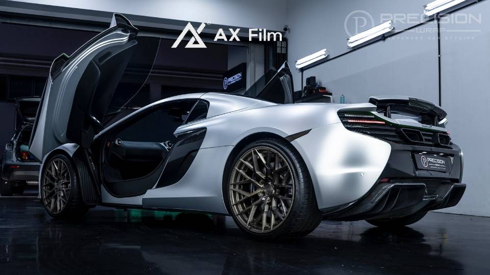 迈凯伦650s｜AX-电光金属银