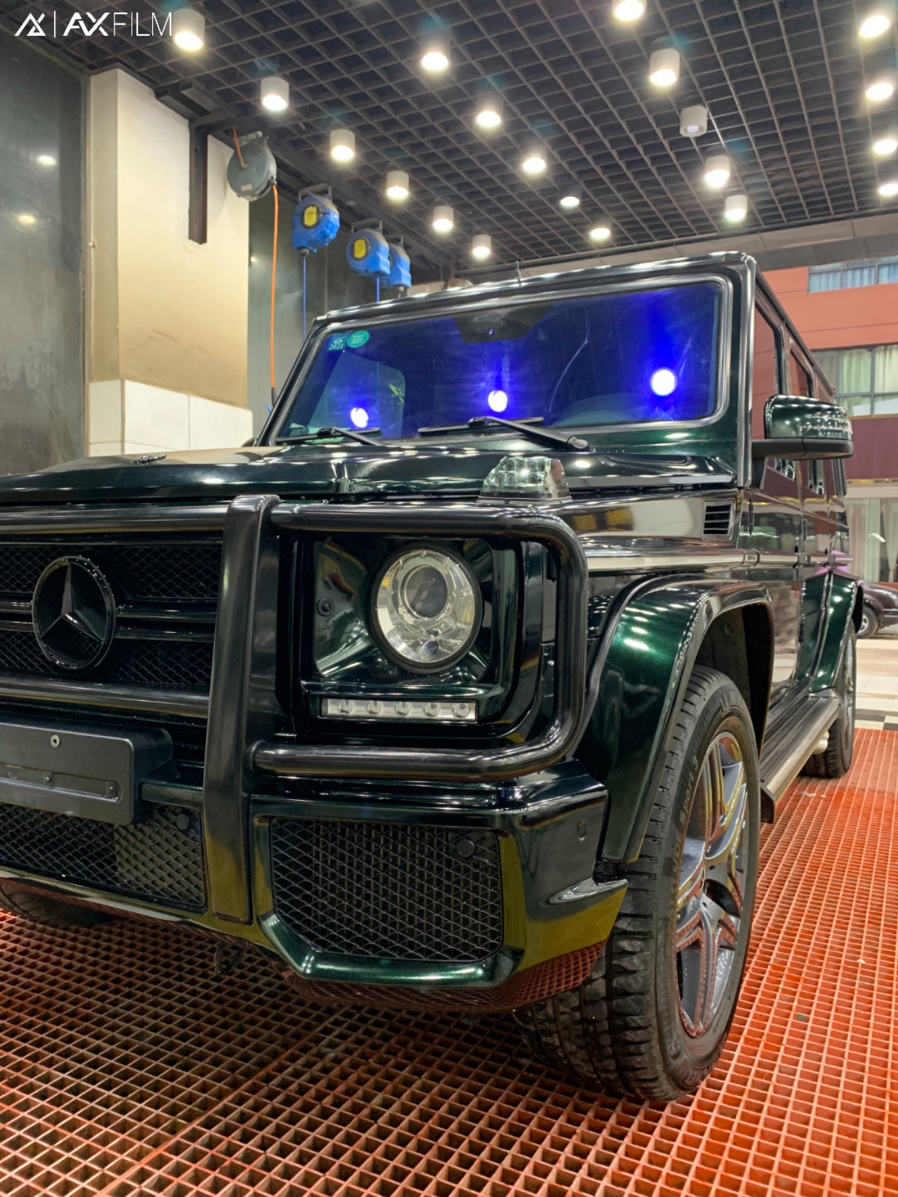 奔驰 G63｜AX-祖母石绿