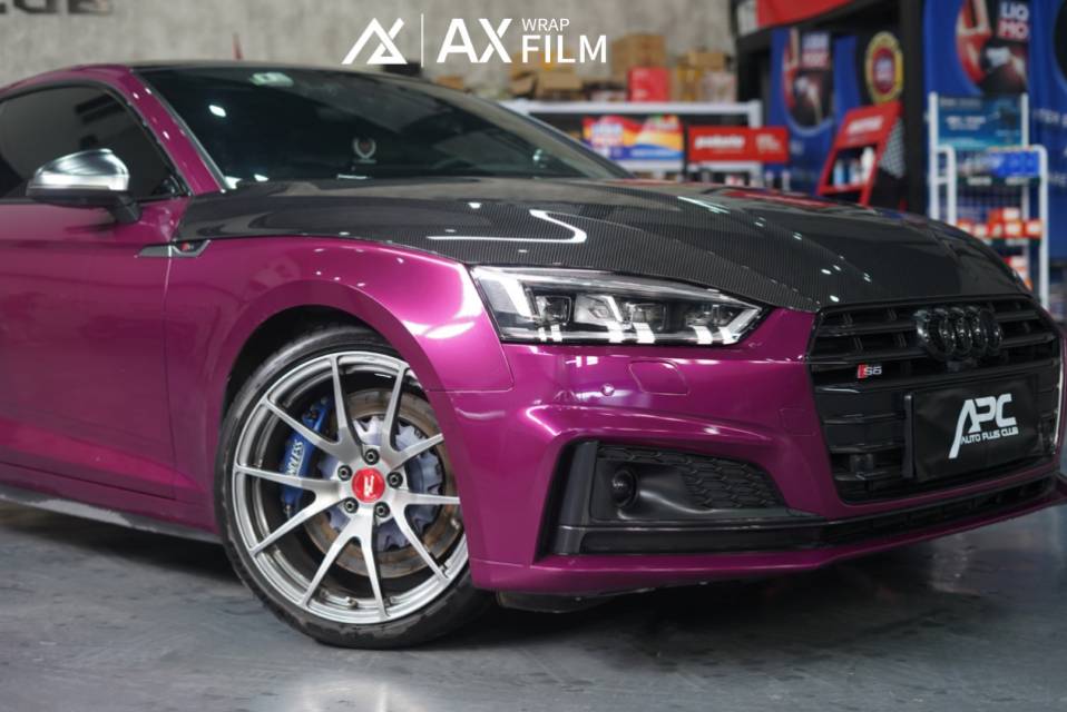 奥迪S5｜AX-浆果紫