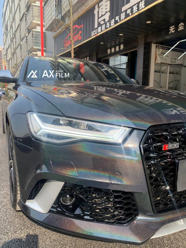 奥迪A6L｜AX-镭射闪黑