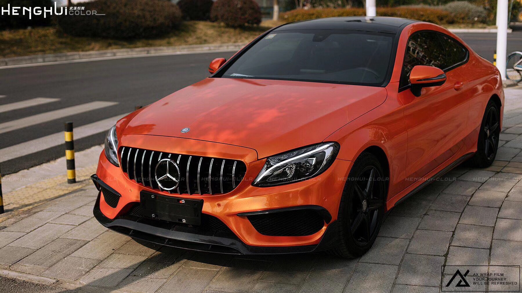 奔驰C200 AX -竞速橙