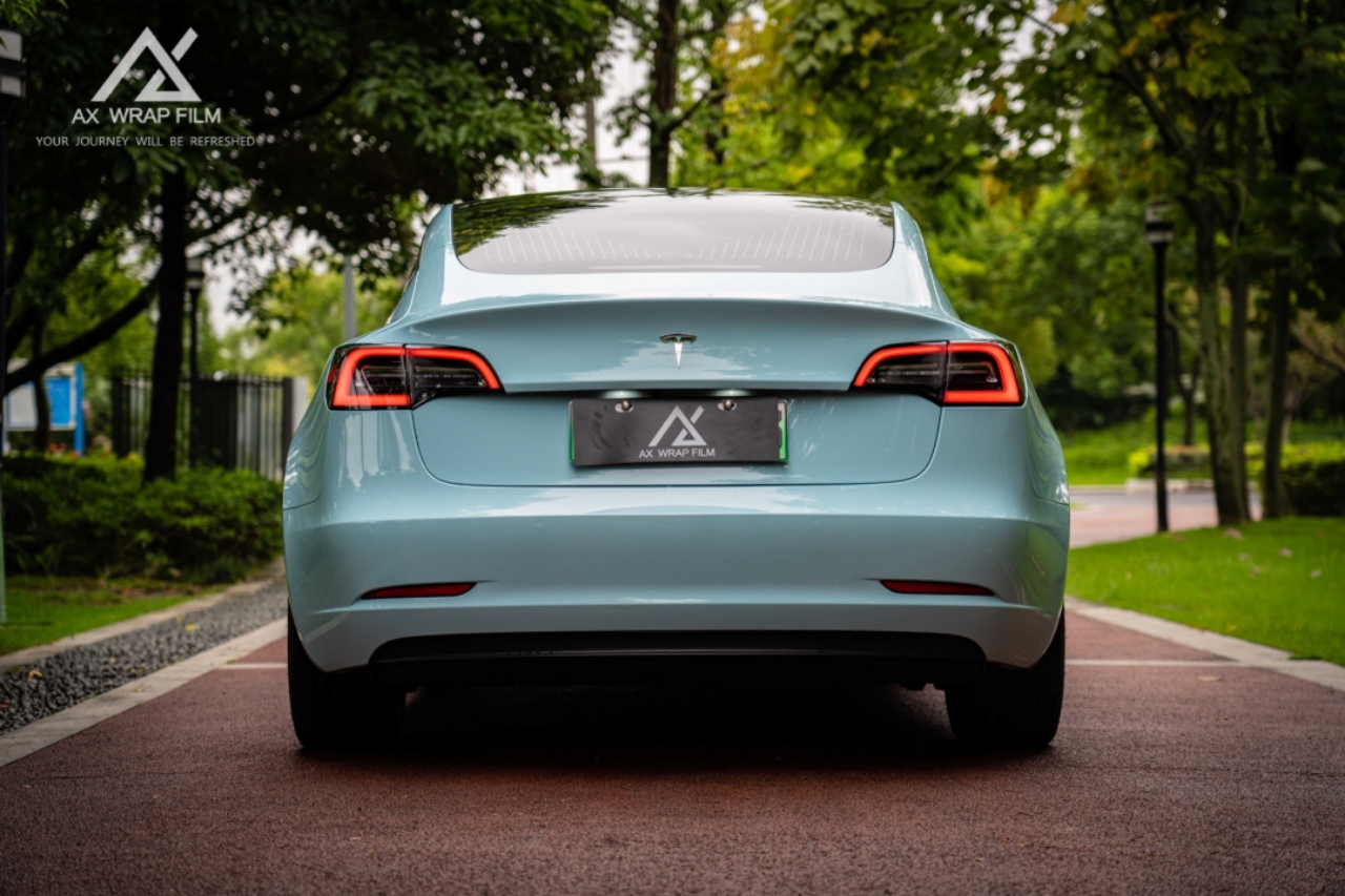 特拉斯 model3｜AX-PET冰川蓝