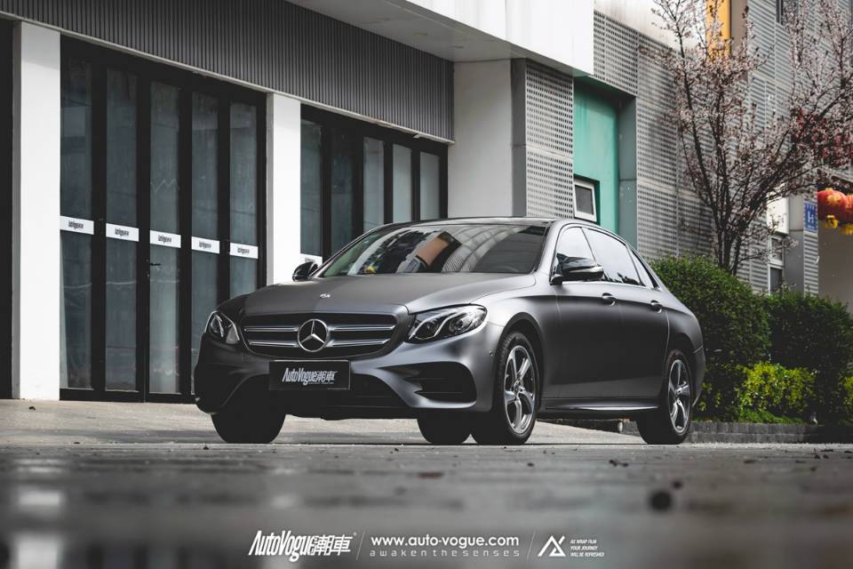 奔驰E300L｜AX-山灰