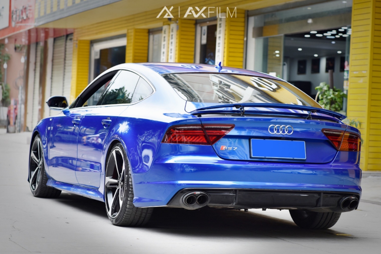 奥迪 A7｜AX-PET雪邦蓝