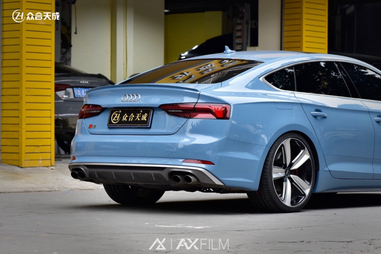奥迪 A5｜AX-PET瓷器蓝