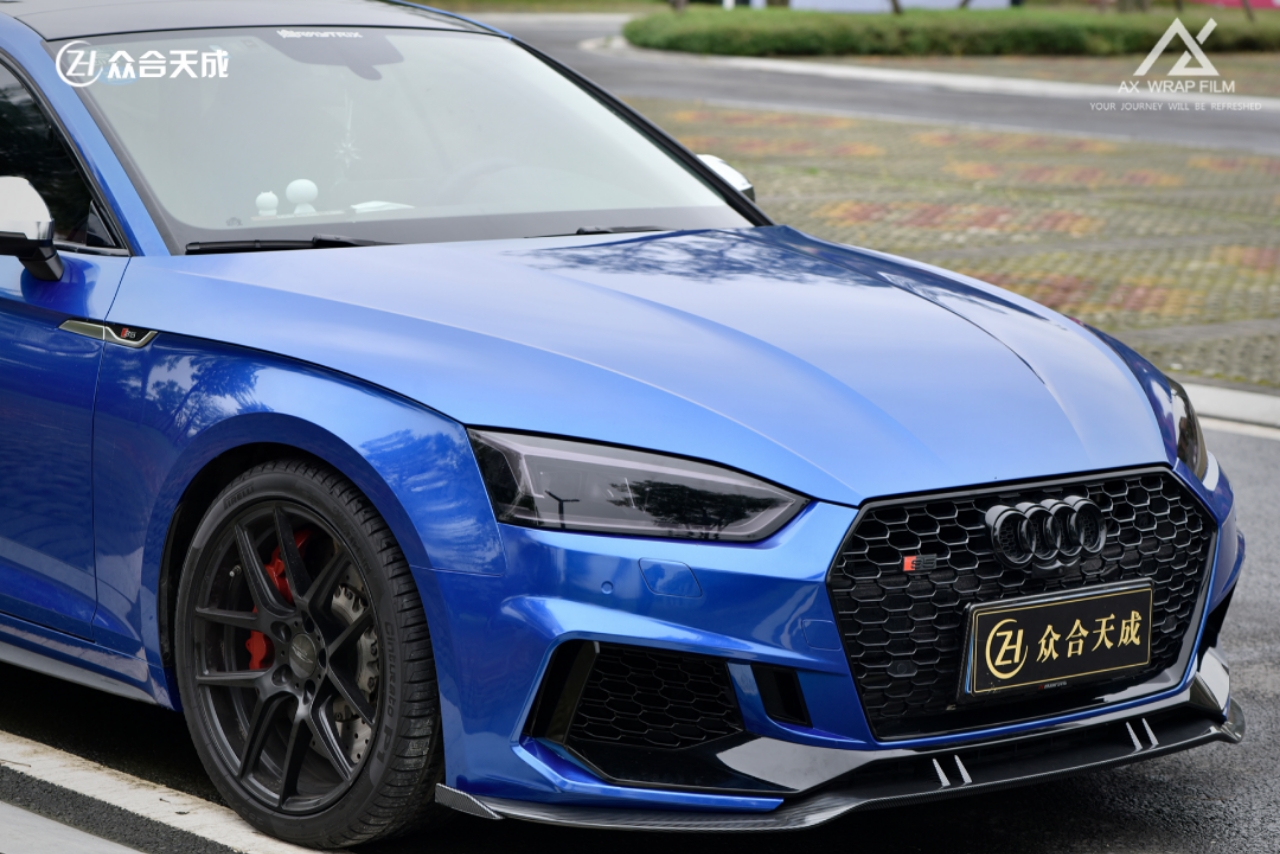 奥迪S5｜AX-PET雪邦蓝