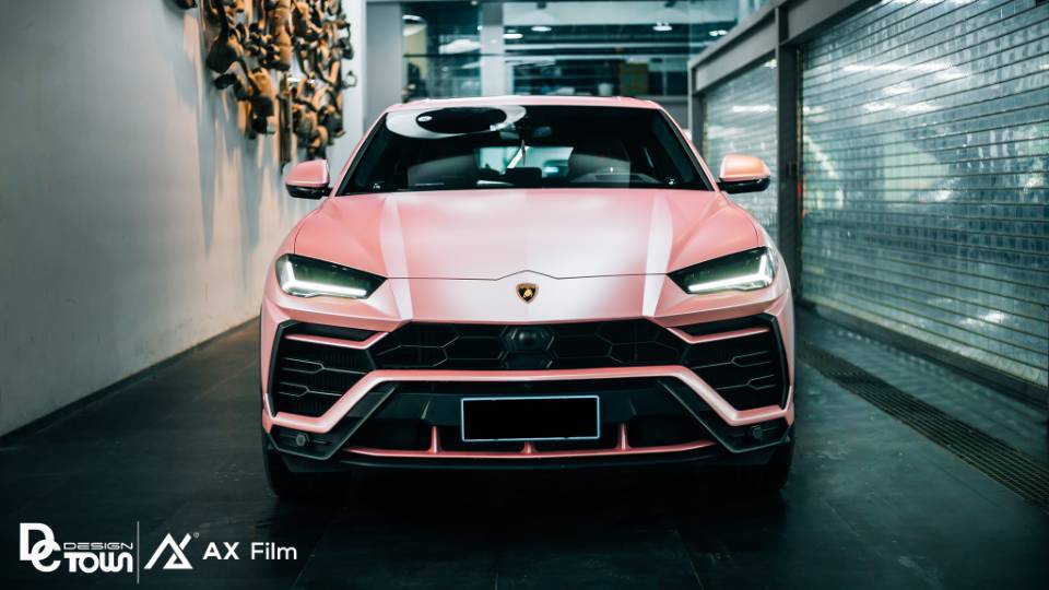 兰博基尼Urus｜AX-电光金属樱花粉