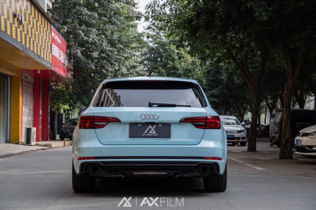 奥迪 A4｜AX-PET冰川蓝