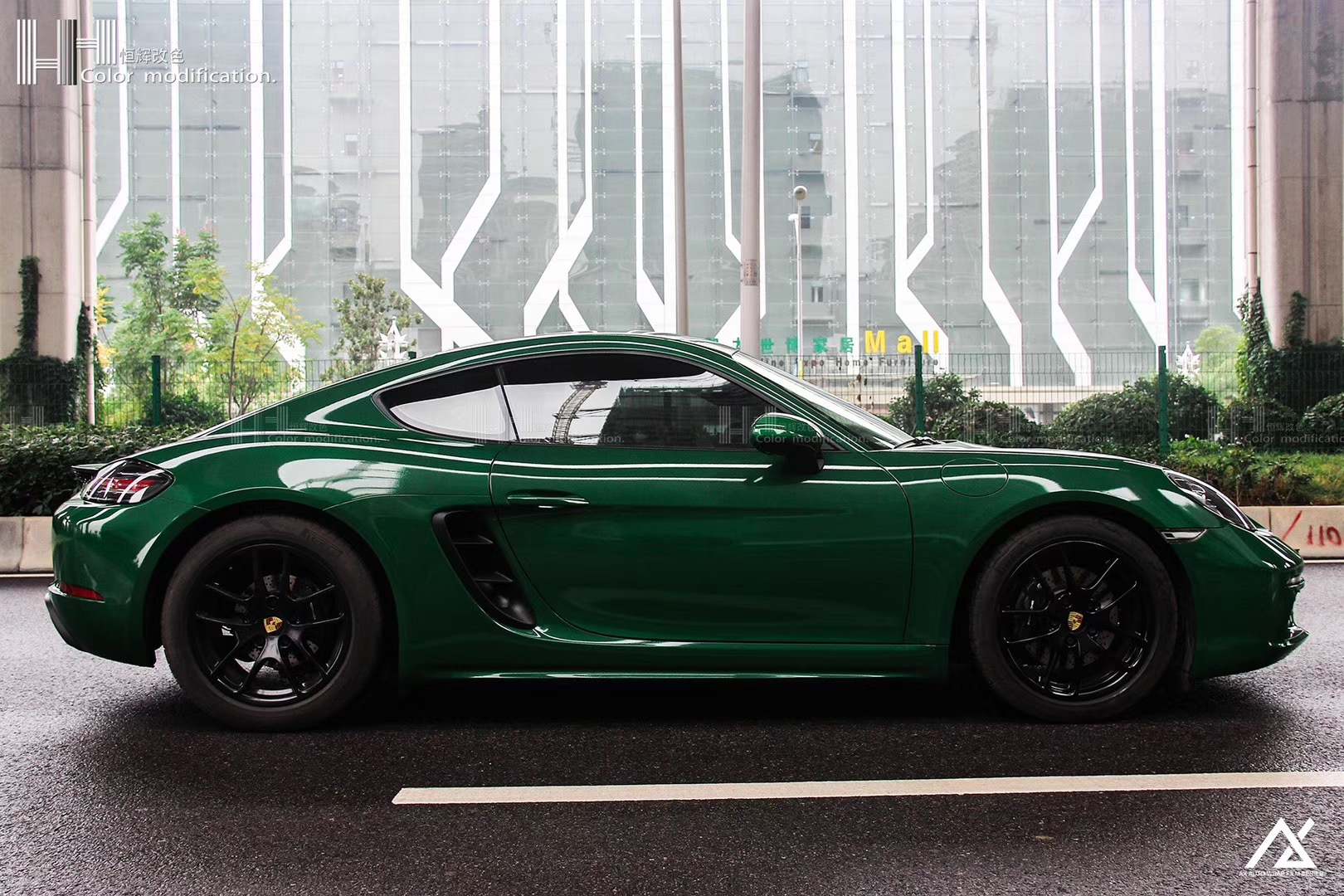 保时捷Boxster|AX-高亮爱尔兰绿