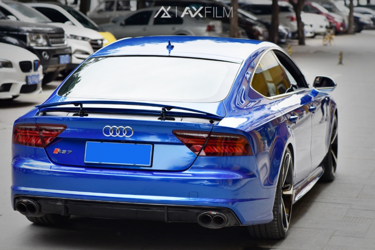 奥迪 A7｜AX-PET雪邦蓝