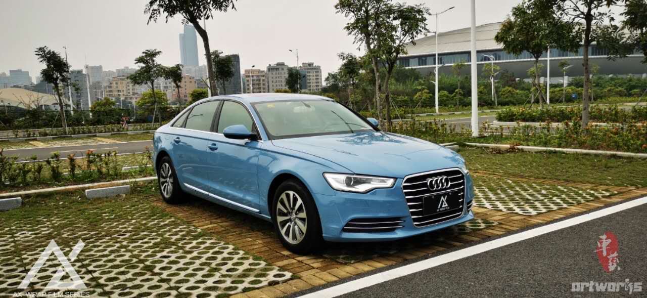奥迪A6L ｜AX-瓷器蓝