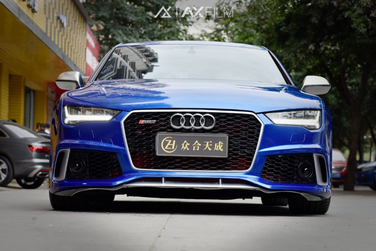 奥迪 A7｜AX-PET雪邦蓝