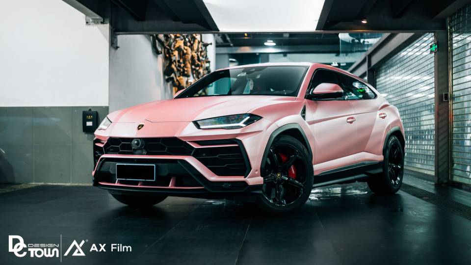 兰博基尼Urus｜AX-电光金属樱花粉