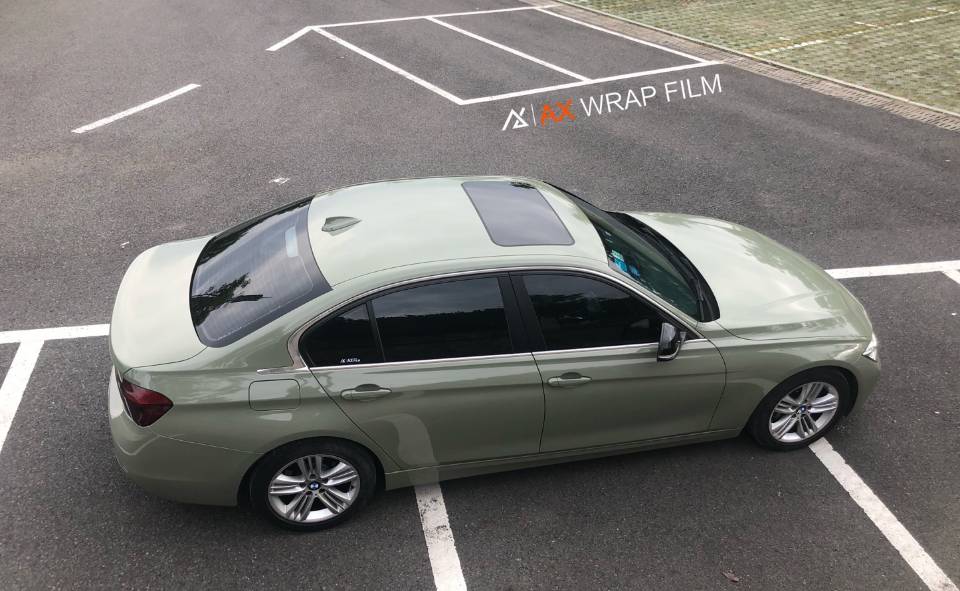 宝马320Li｜AX-高亮卡其绿