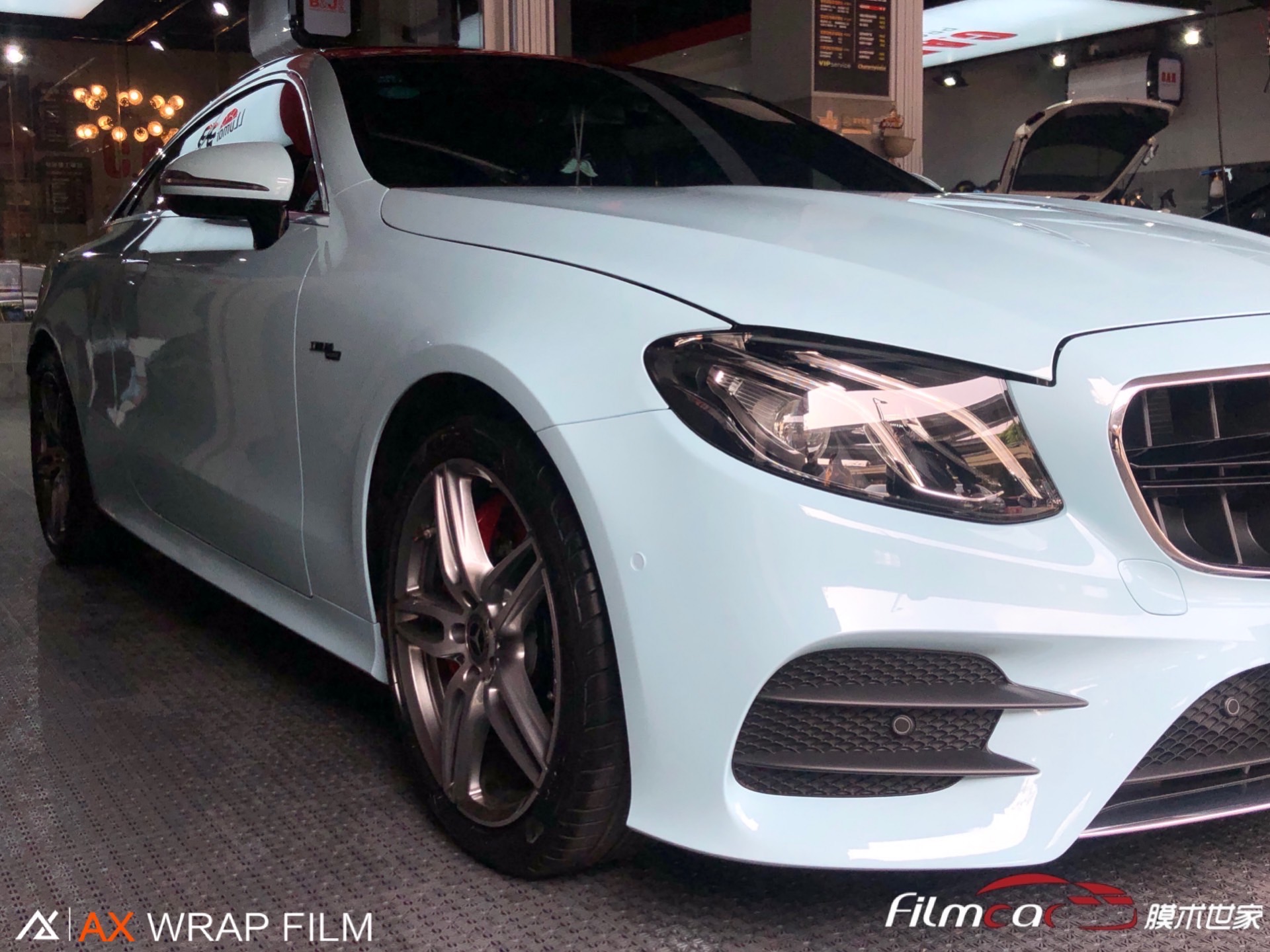 奔驰E53 ｜AX-冰川蓝