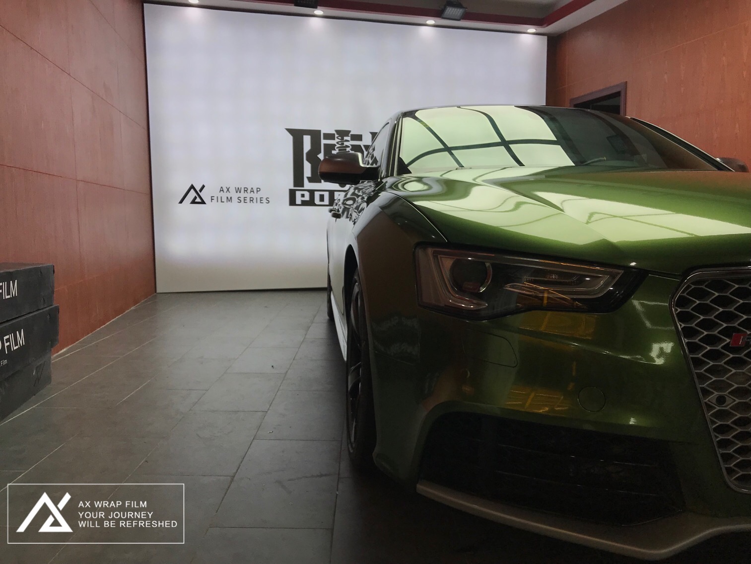 奥迪A5 ｜AX-曼巴绿