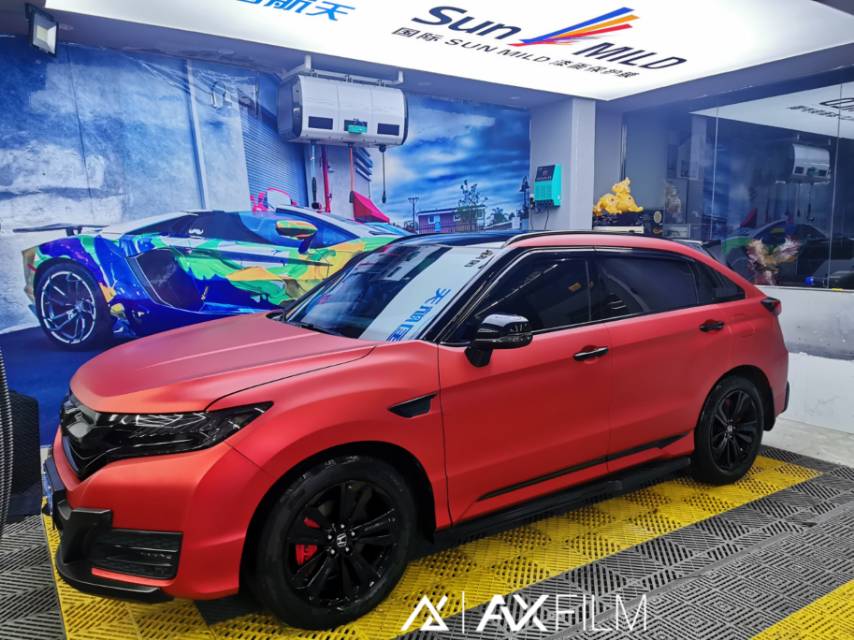 本田UR-V｜AX-PET亚面电镀金属红