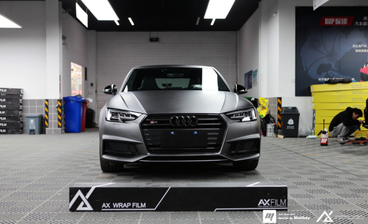 奥迪 S4｜AX-AMG山灰